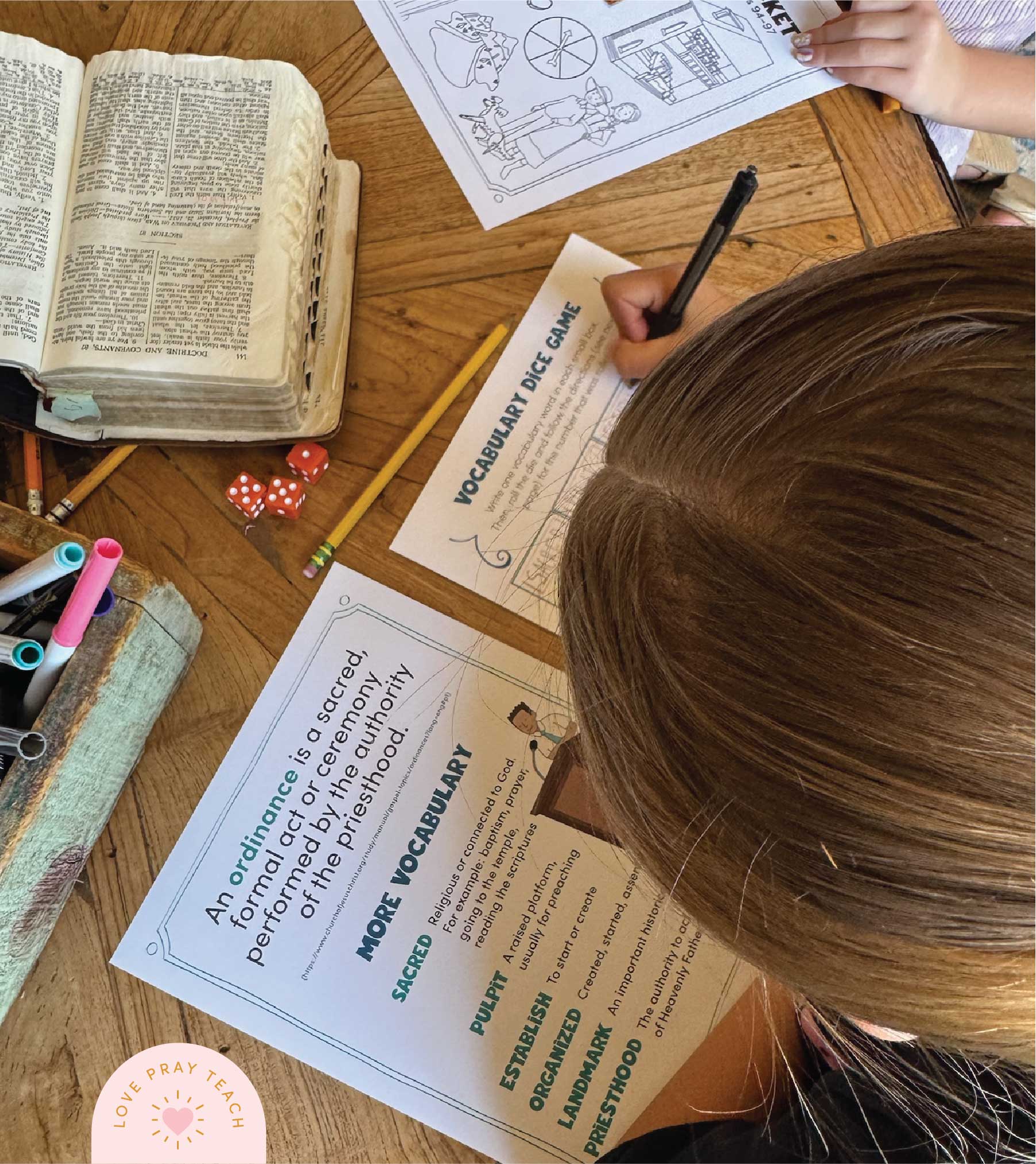 Latter-day Saint Homeschool Language Arts Reading Packets